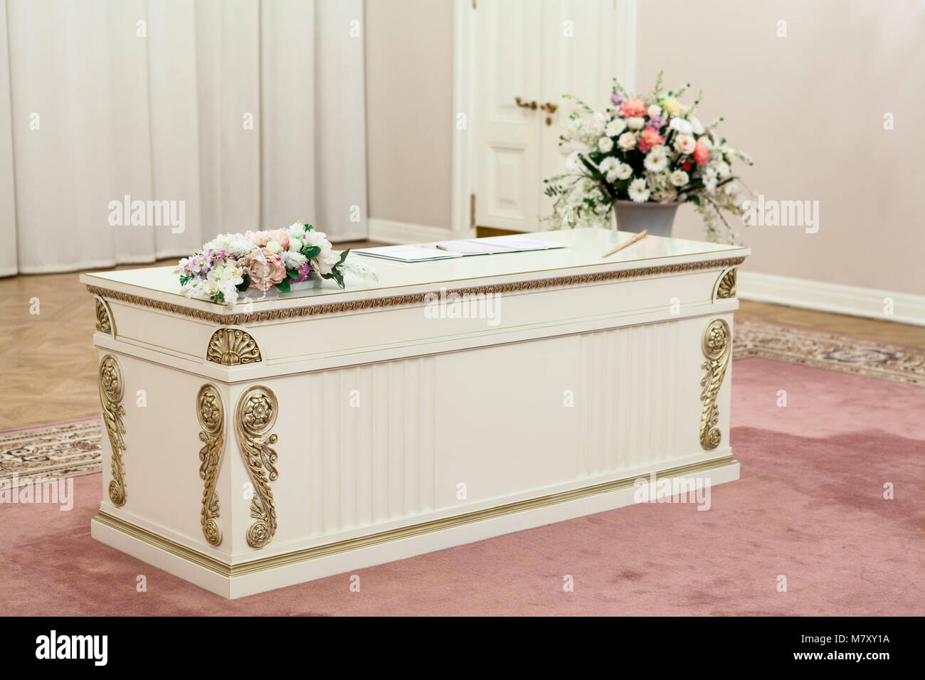 Interior of the Tsarskoye Selo Wedding Palace No. 3 in Pushkin, St ...