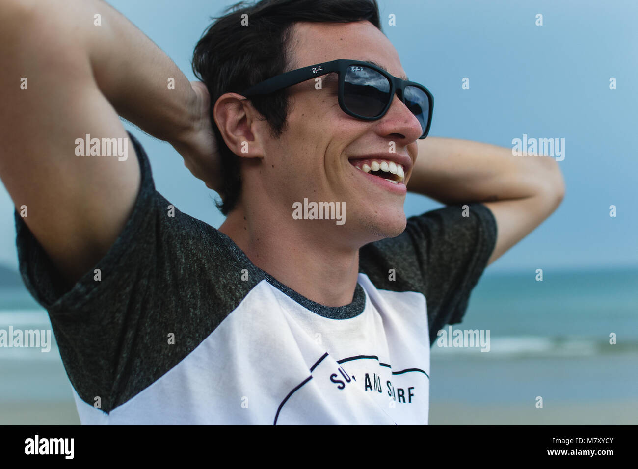 Standing in front of camera Stock Photo - Alamy