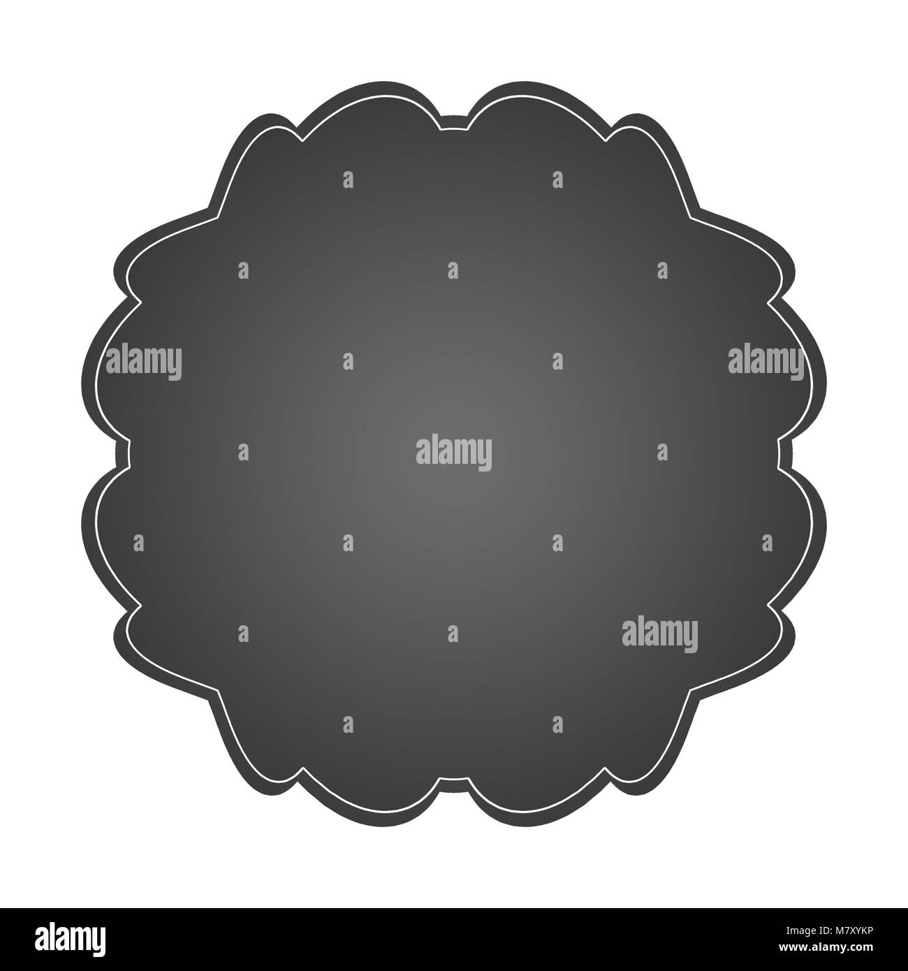Shape border Black and White Stock Photos & Images - Alamy