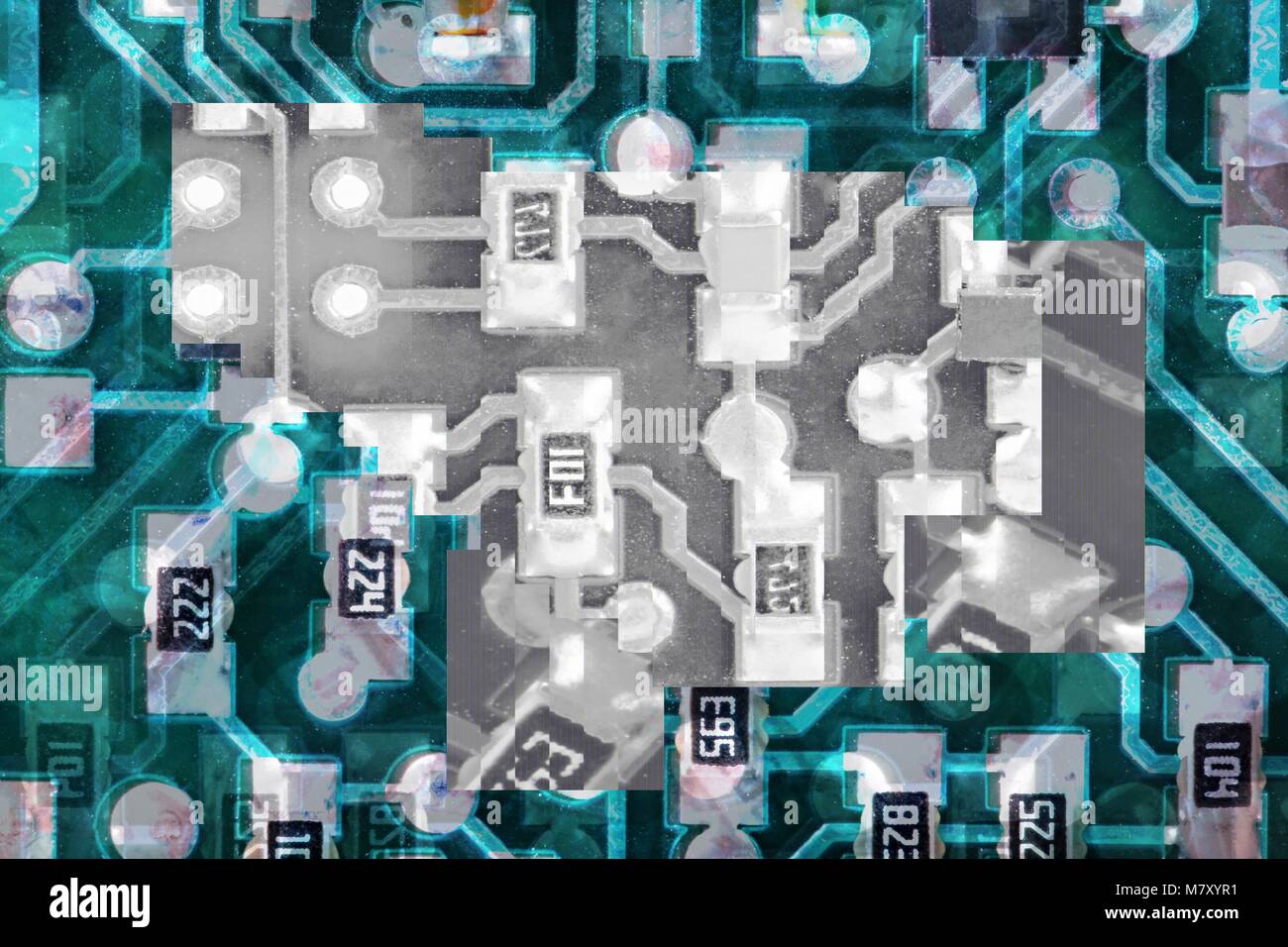 Computer Circuit Board Stock Photo - Alamy