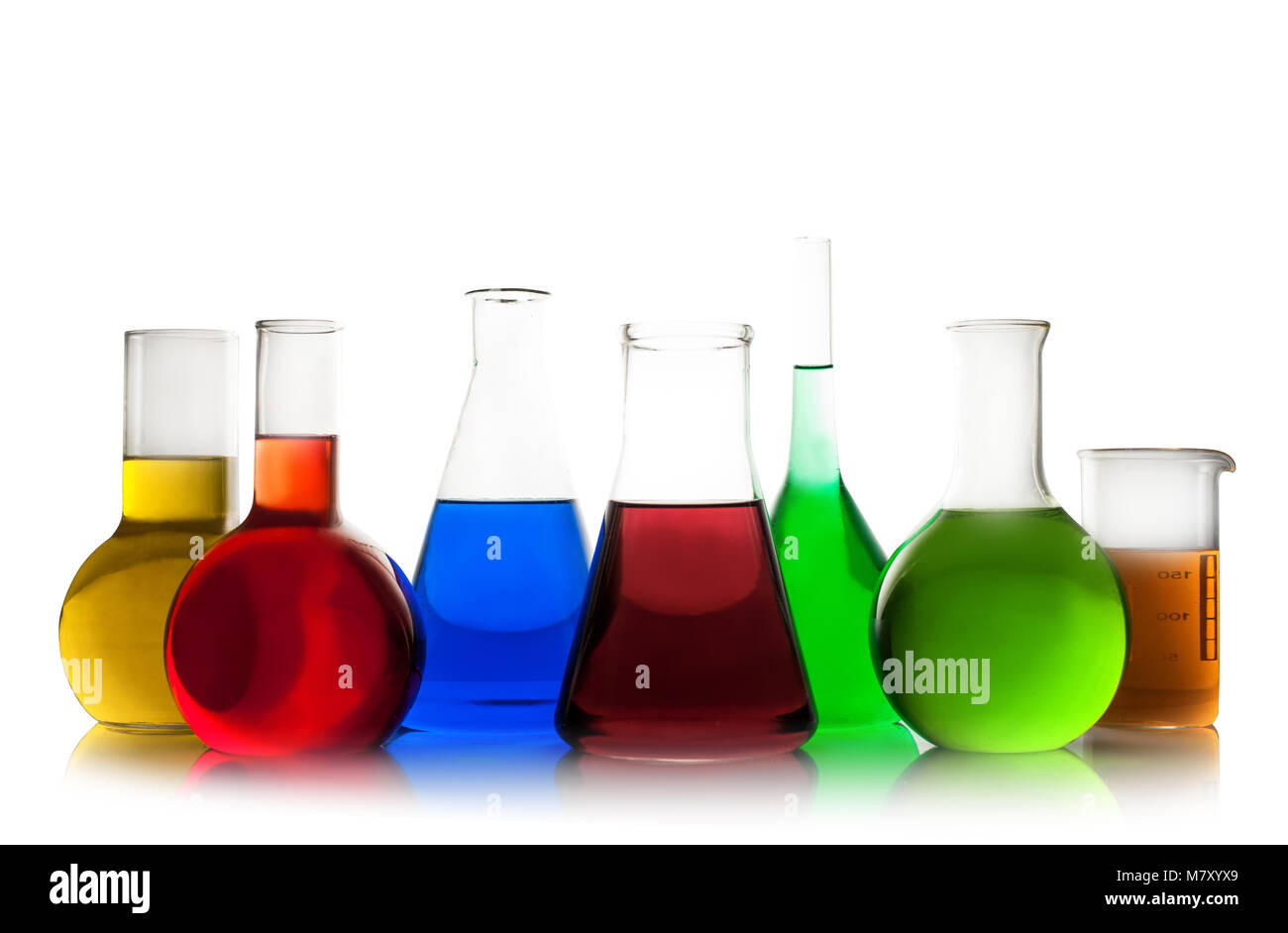 The Laboratory glass Stock Photo - Alamy