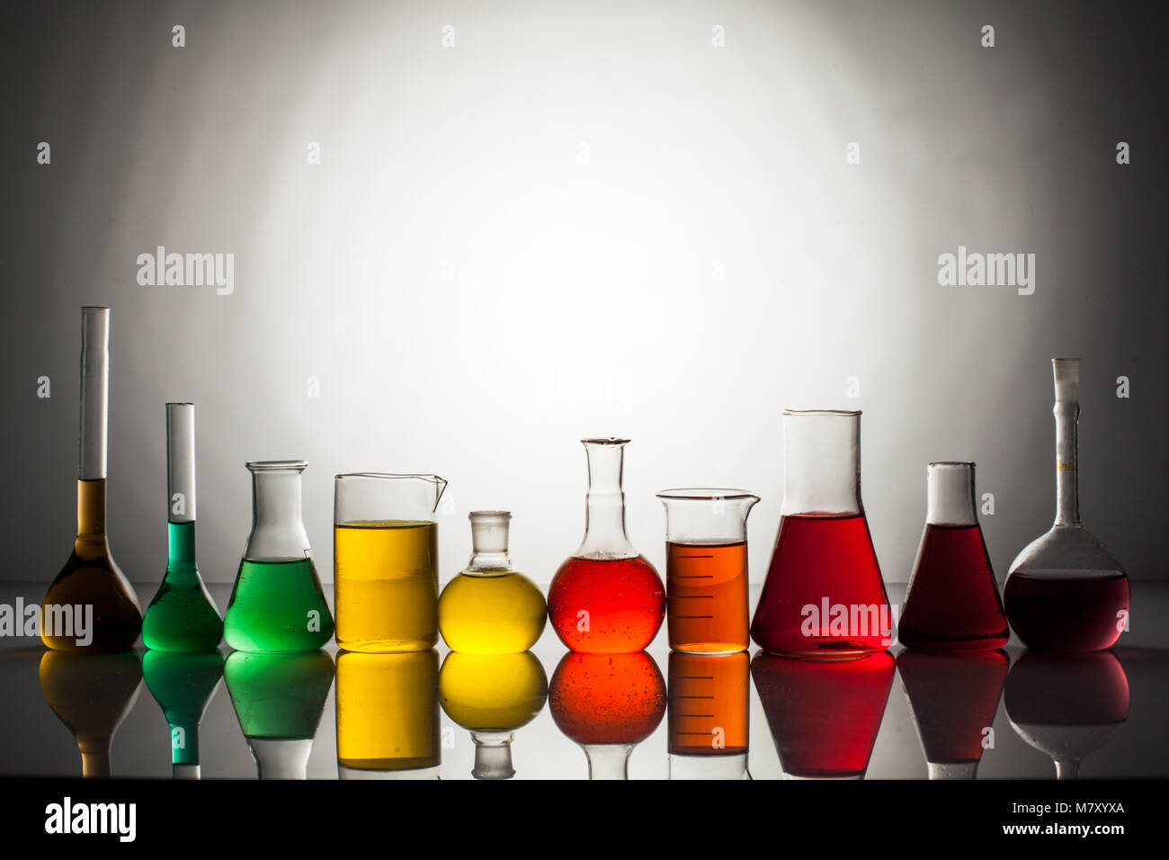 The Laboratory glass Stock Photo - Alamy