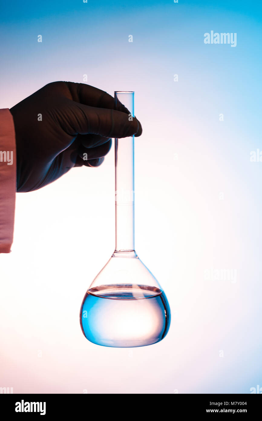 The conical flask Stock Photo - Alamy