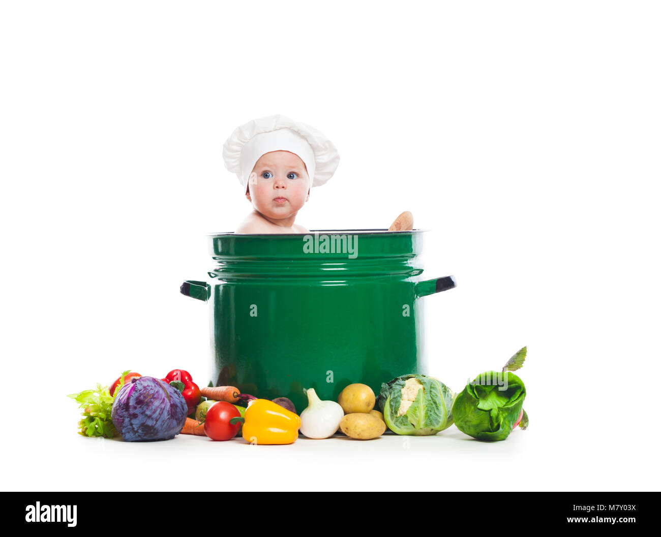 Little chef cooks Stock Photo - Alamy