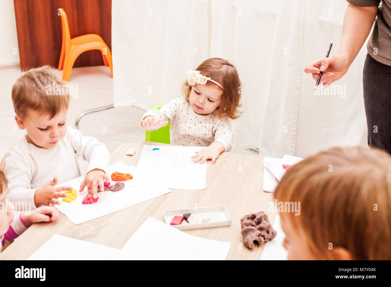 Interesting lesson modeling Stock Photo - Alamy