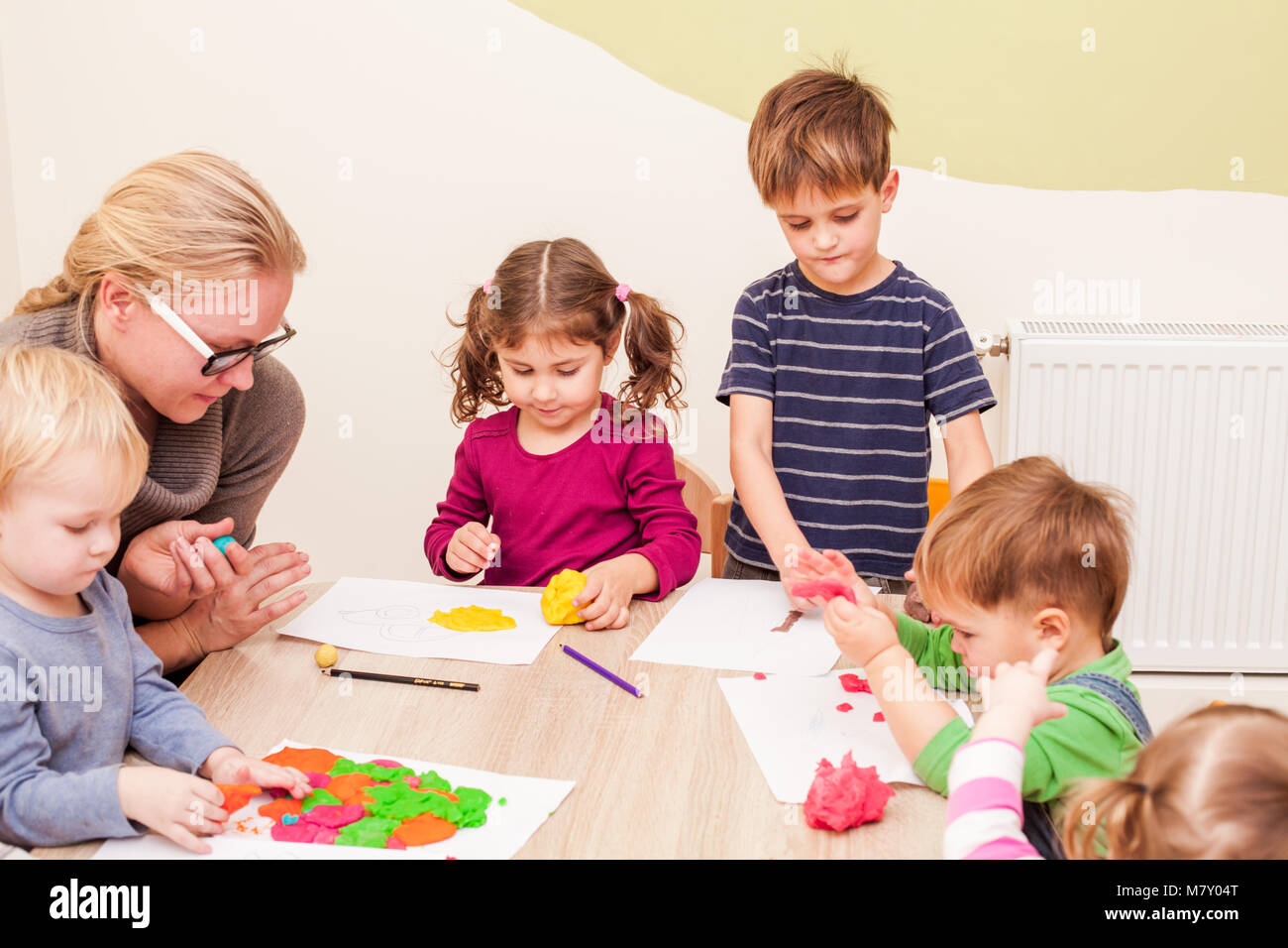 Interesting lesson modeling Stock Photo - Alamy