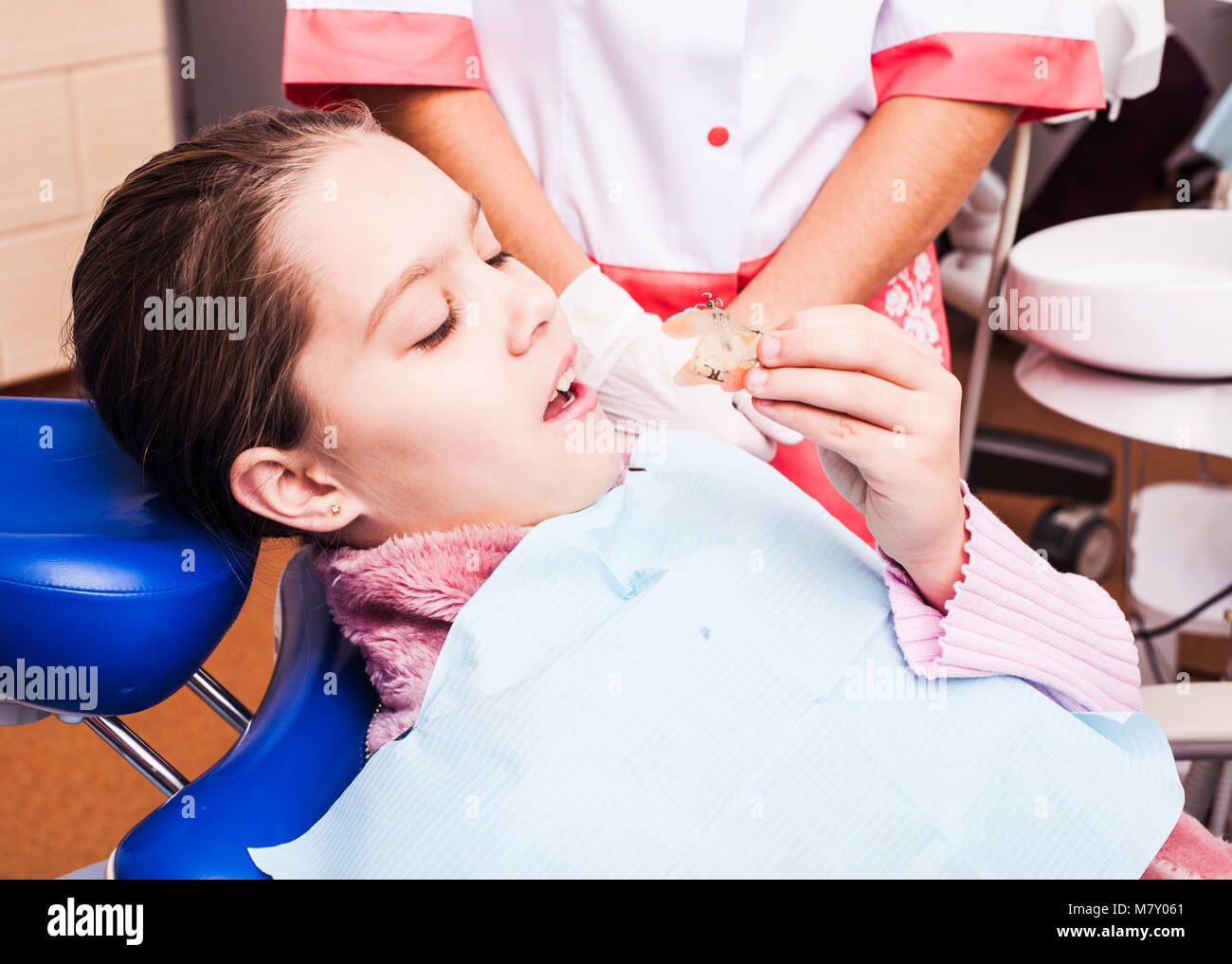 Methods of Teeth Bite Correction Stock Photo - Alamy