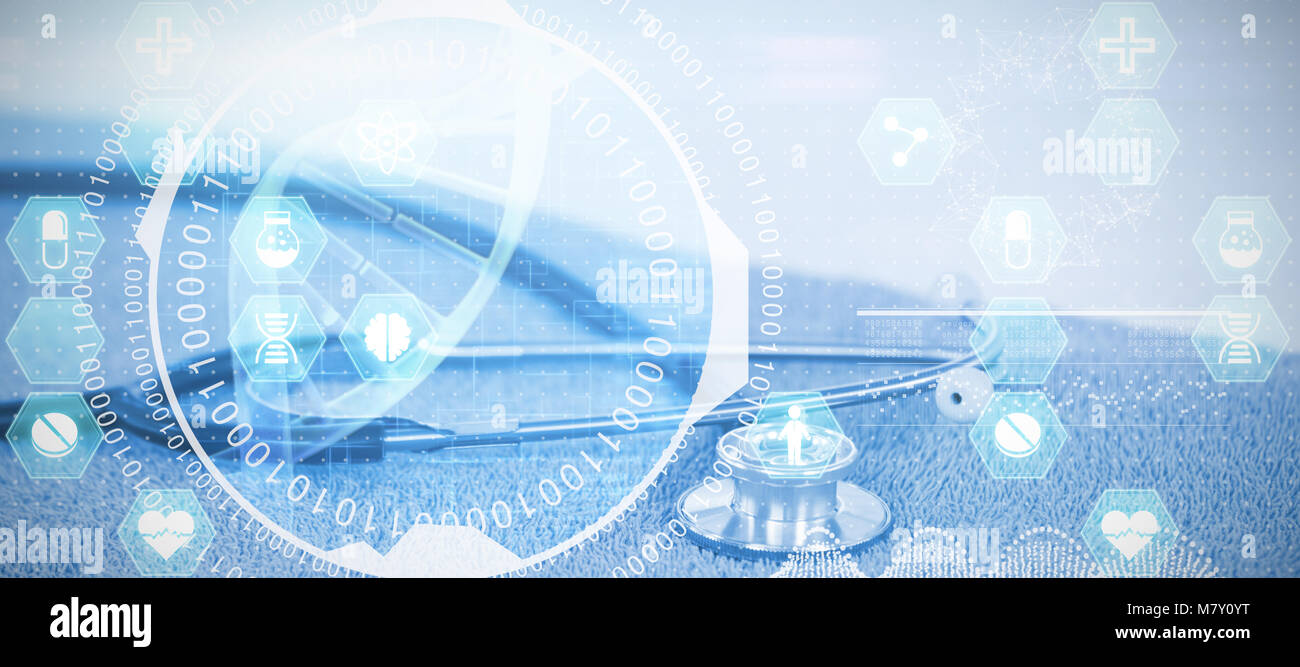 Composite image of medecine Stock Photo - Alamy