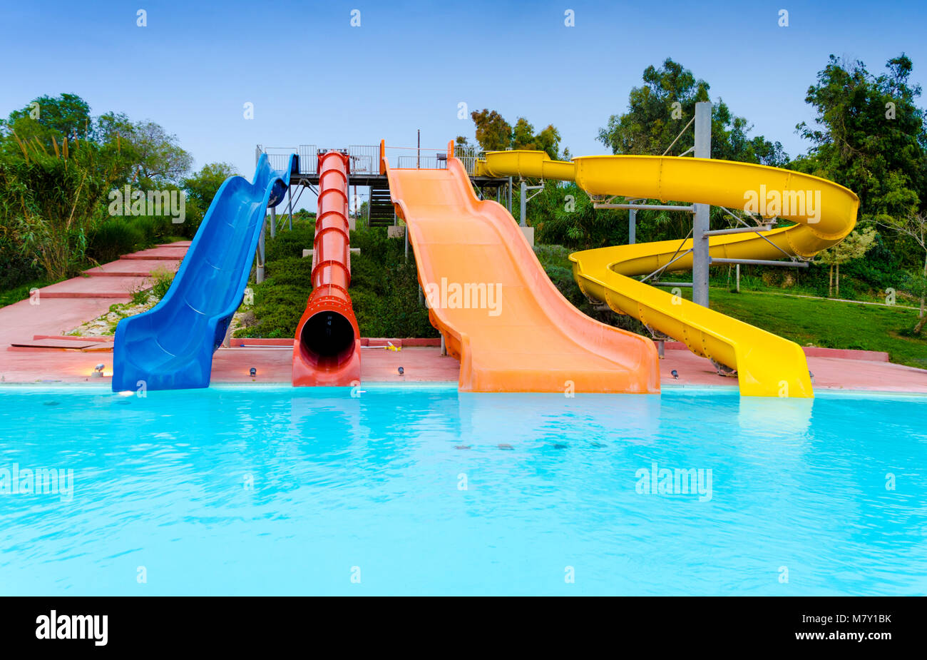 Waterslide at sea hi-res stock photography and images - Alamy