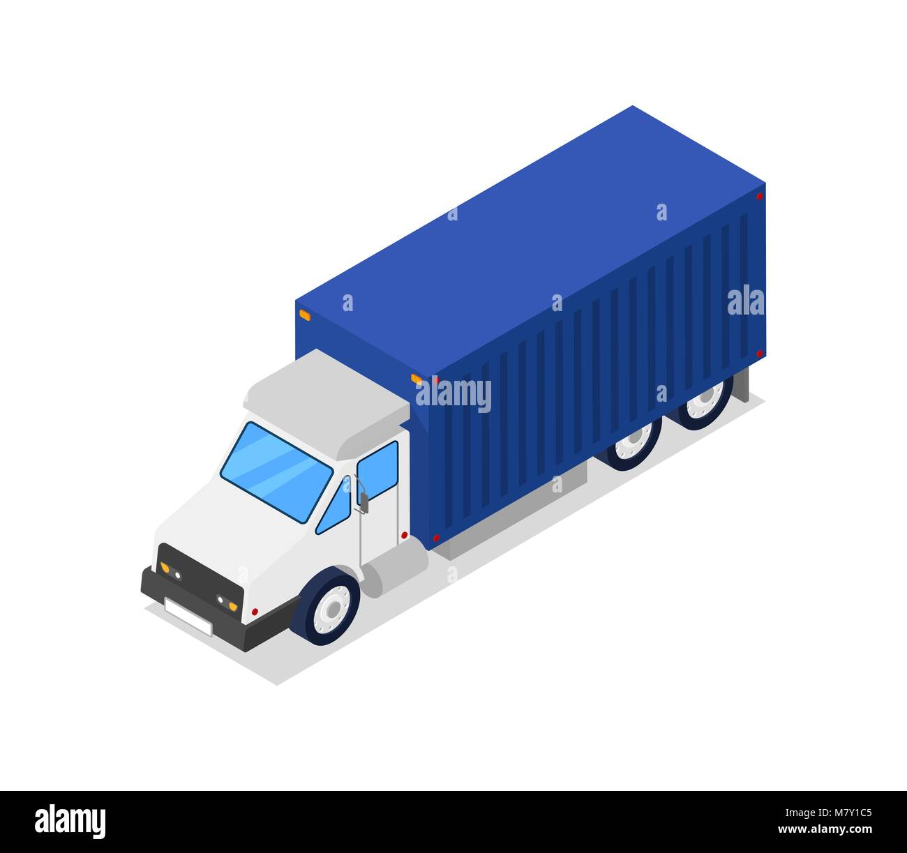 Cargo shipping icon commercial Stock Vector Images - Alamy