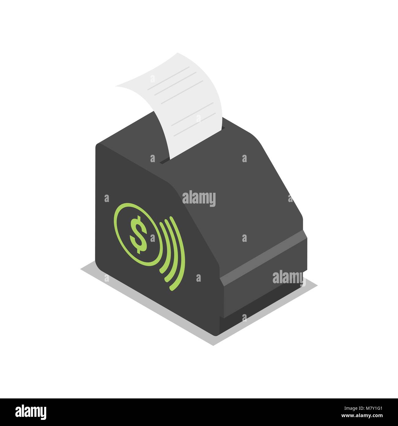 POS terminal isometric 3D icon Stock Vector Image & Art - Alamy