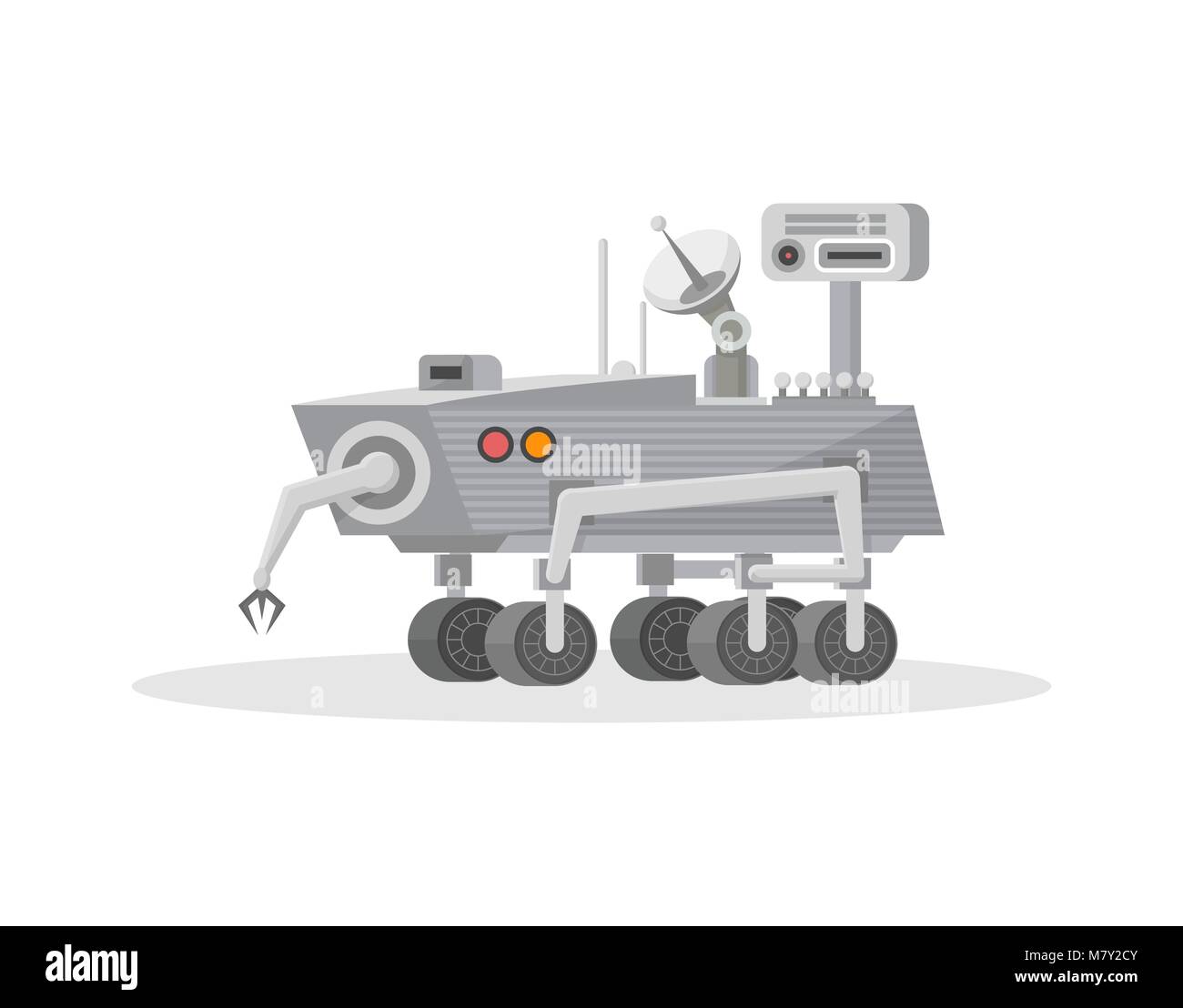 Nasa rover mars Stock Vector Images - Alamy