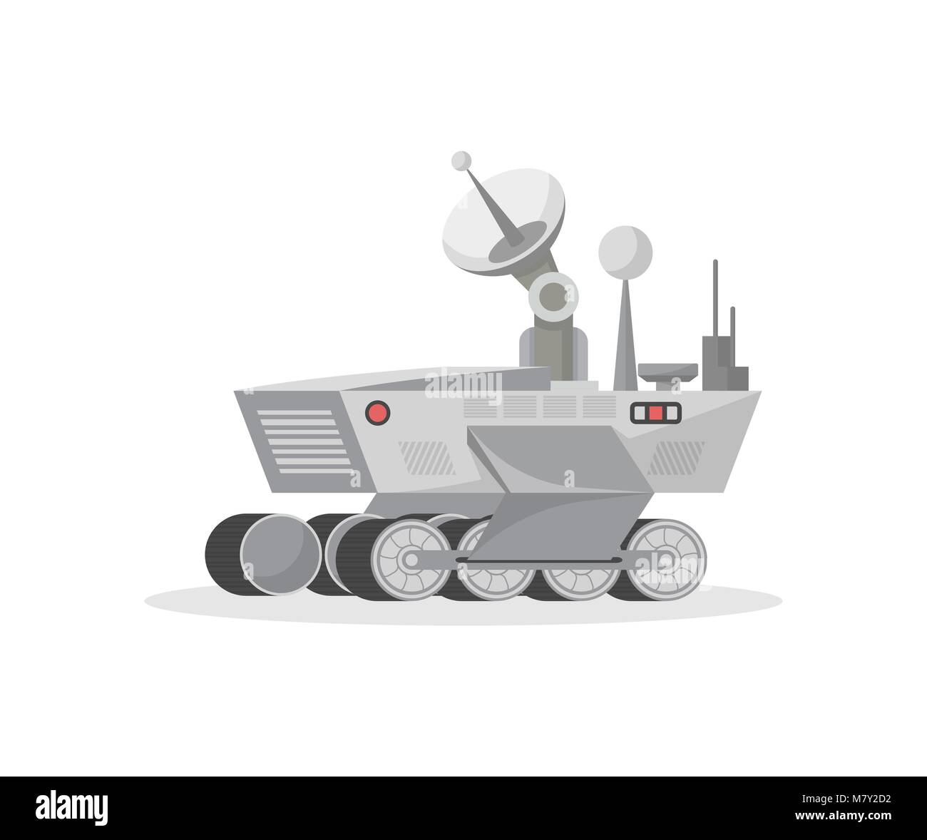 Mars science laboratory isolated vector icon Stock Vector Image & Art ...