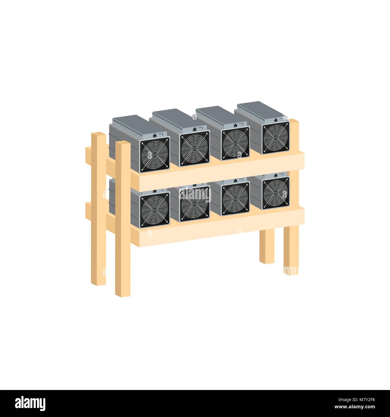 Cryptocurrency mining pool isolated icon Stock Vector Image & Art - Alamy