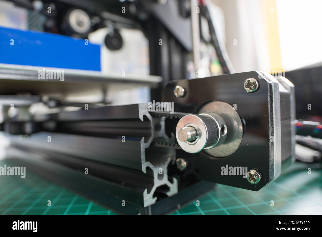 homemade 3D printer to print plastic prototypes Stock Photo - Alamy