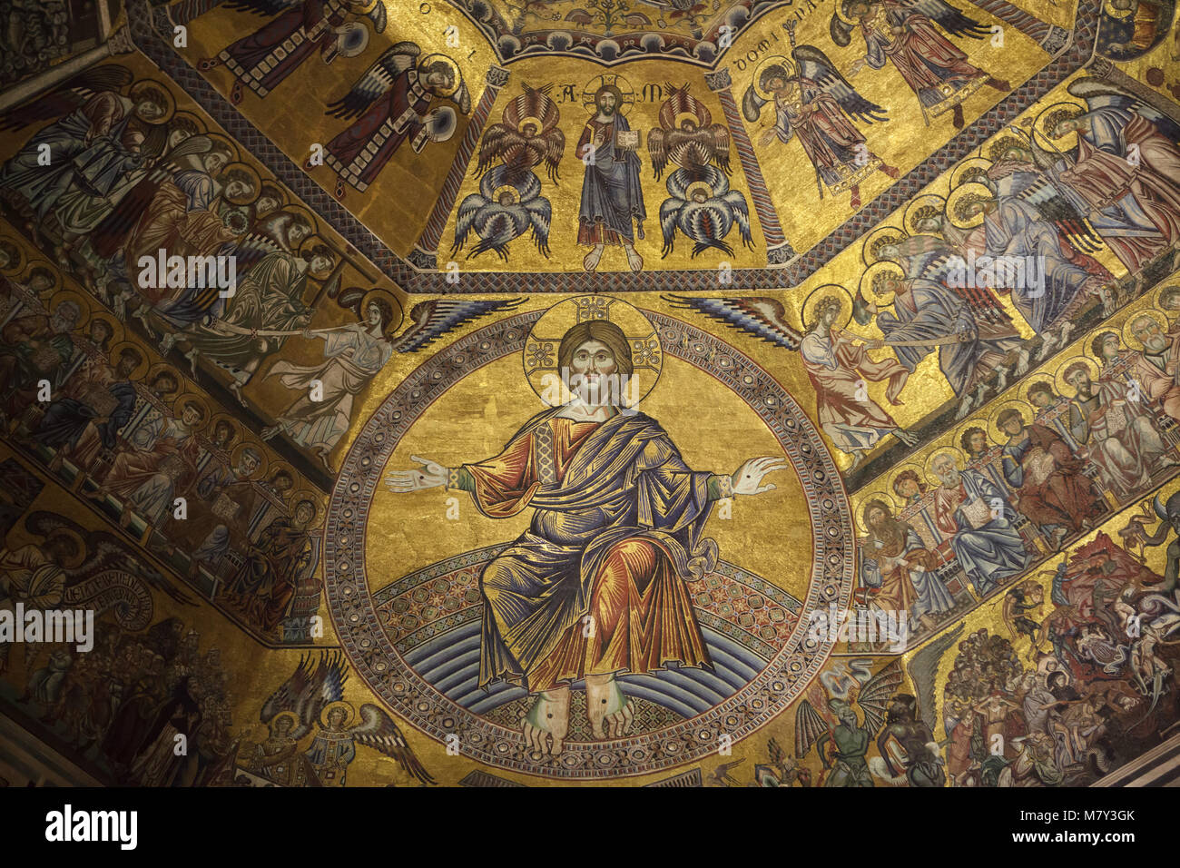 Mosaic of the last judgment hi-res stock photography and images - Alamy