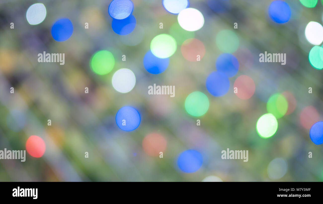 Colour Bokeh on light Stock Photo - Alamy