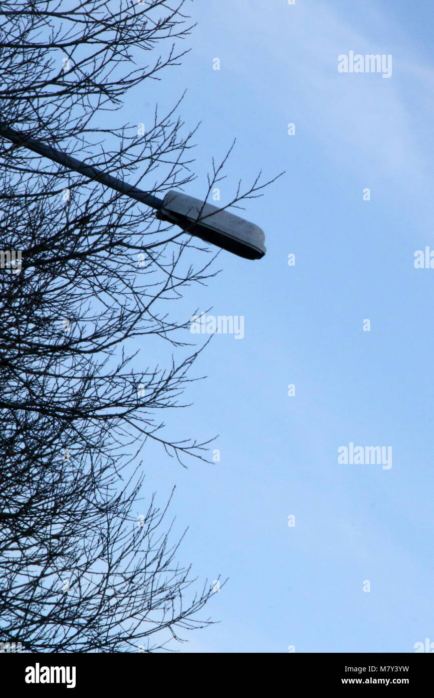Streetlight in Reykjavik Stock Photo - Alamy