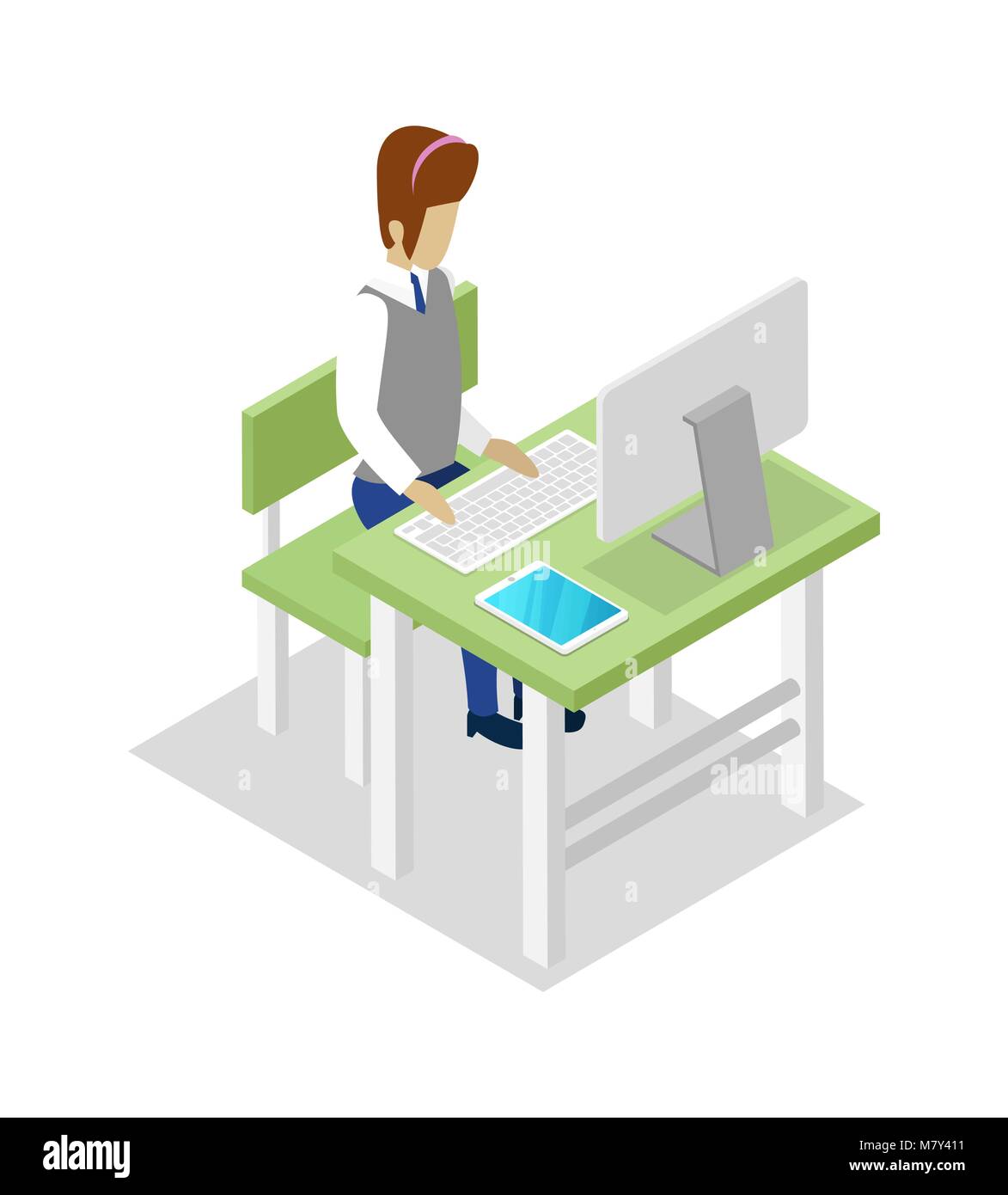 Science informatics Stock Vector Images - Alamy