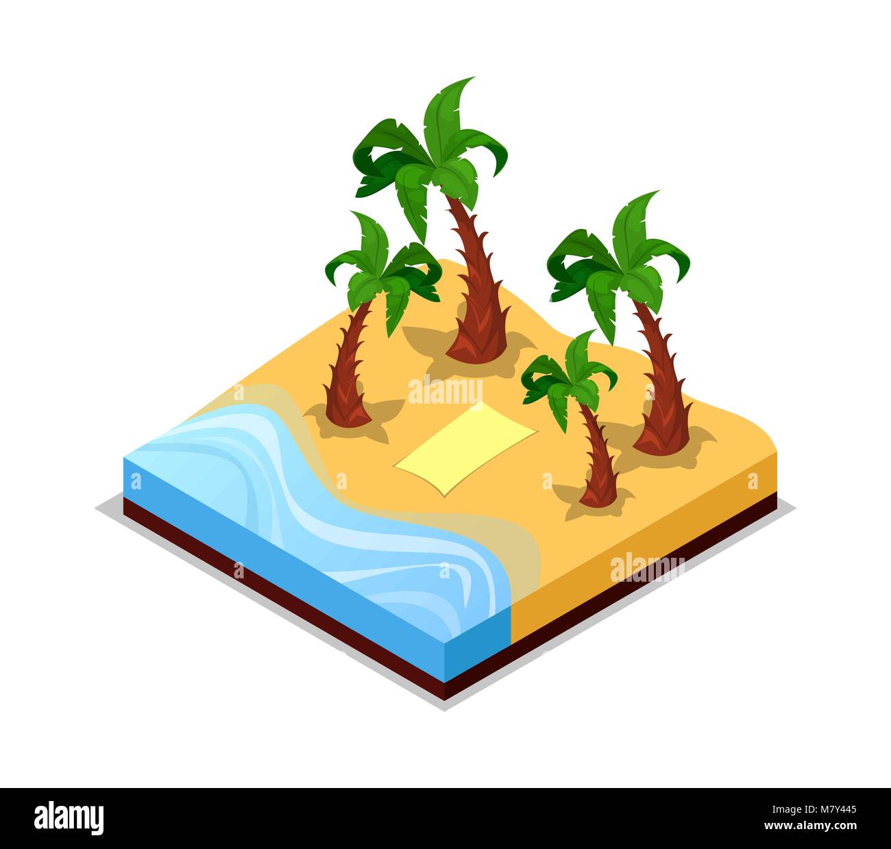 Sandy lake map hi-res stock photography and images - Alamy