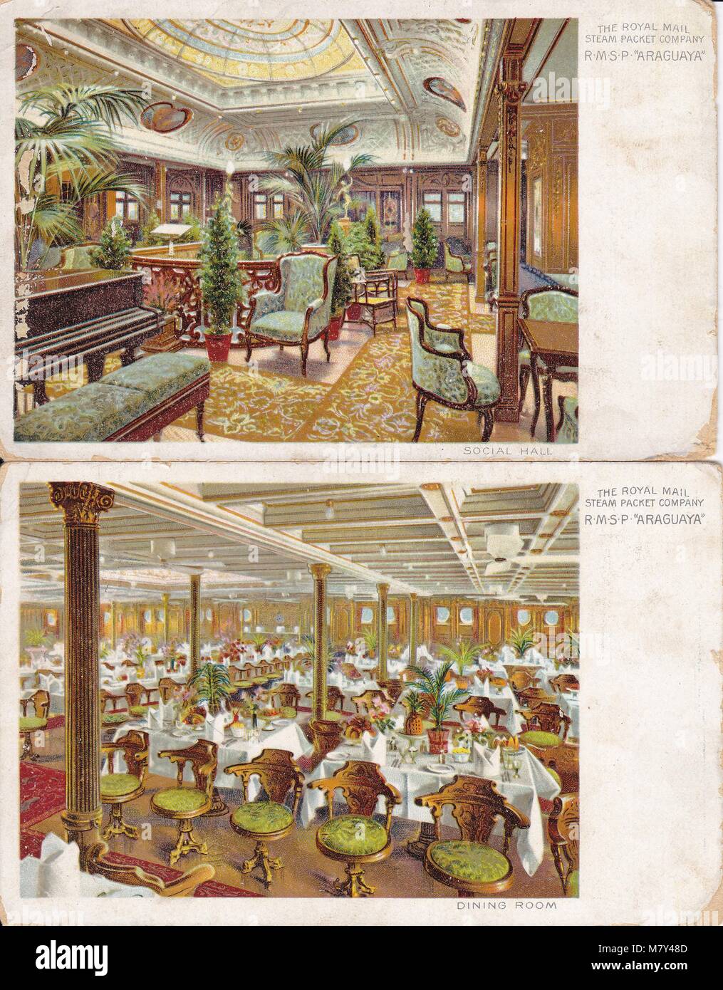 RMSP Araguaya interior Stock Photo - Alamy