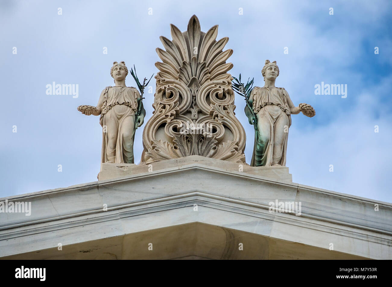 Greek gods in color statue hi-res stock photography and images - Alamy