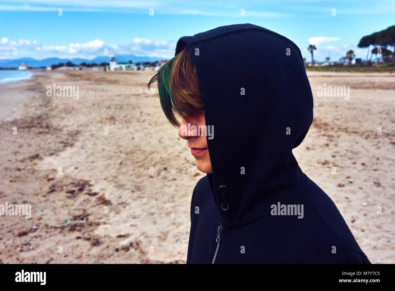 Portrait of a millennial Stock Photo - Alamy
