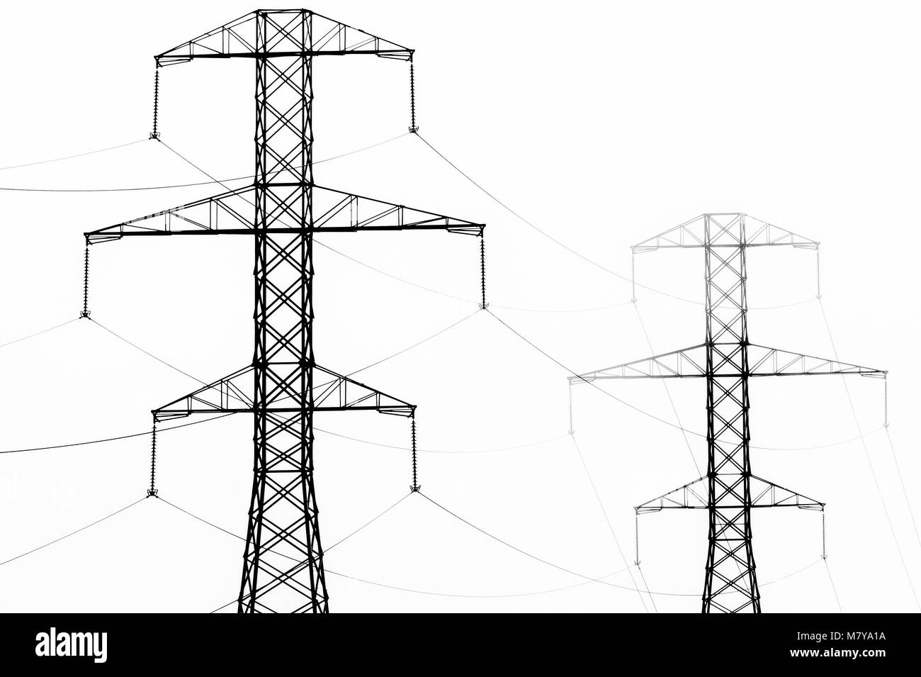 One of the towers Cut Out Stock Images & Pictures - Alamy