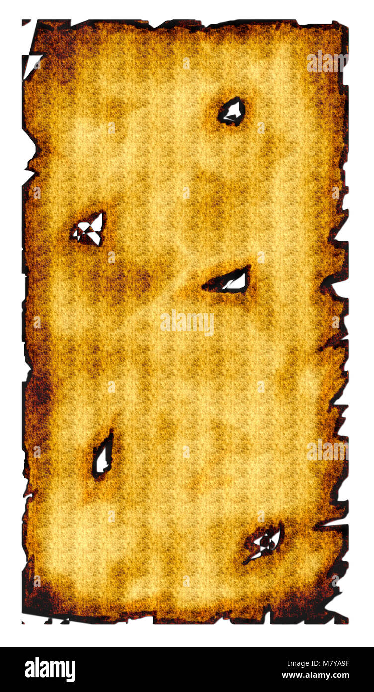 Burned Parchment Paper Stock Photo - Alamy