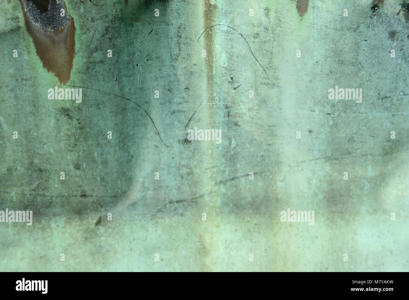 Weathered green copper background Stock Photo - Alamy