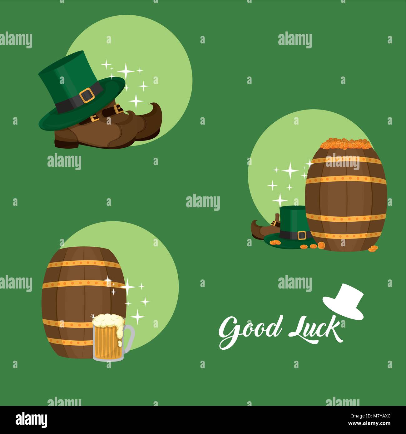 Good luck symbols Stock Vector Images - Alamy