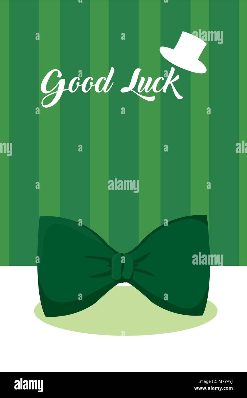 Good luck concept card Stock Vector Image & Art - Alamy