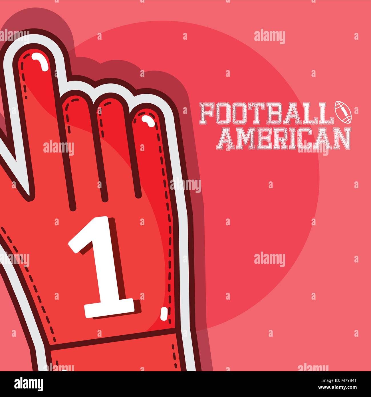 American football red design Stock Vector Image & Art - Alamy