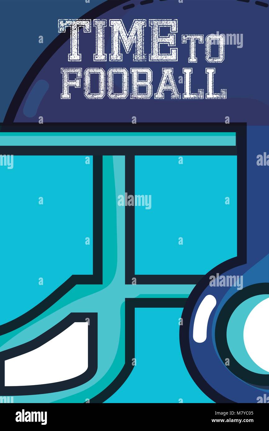 Time to football Stock Vector Image & Art - Alamy