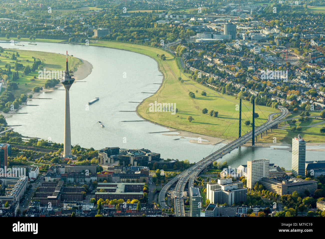 Rheinbogen television tower hi-res stock photography and images - Alamy