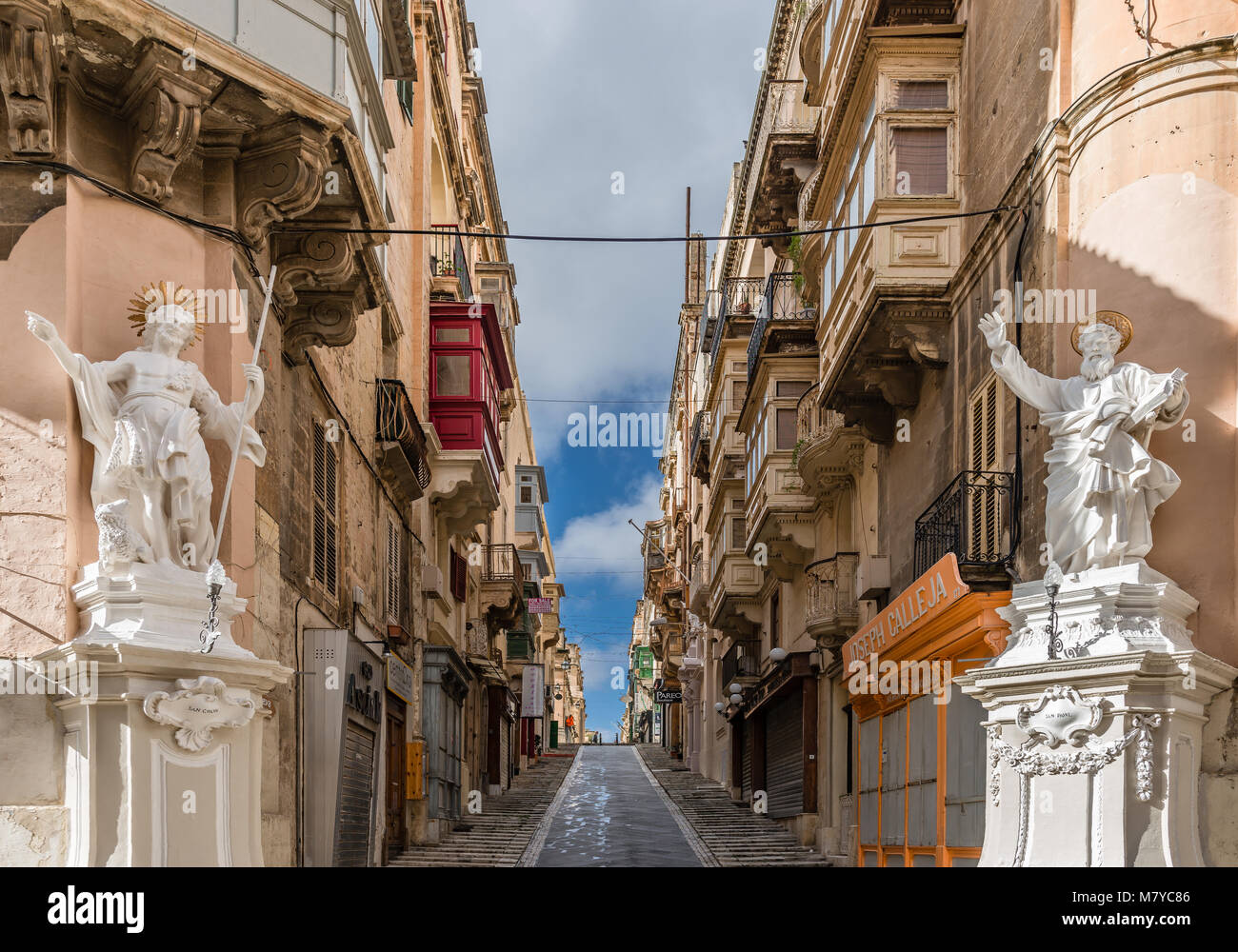 Triq san gwann hi-res stock photography and images - Alamy