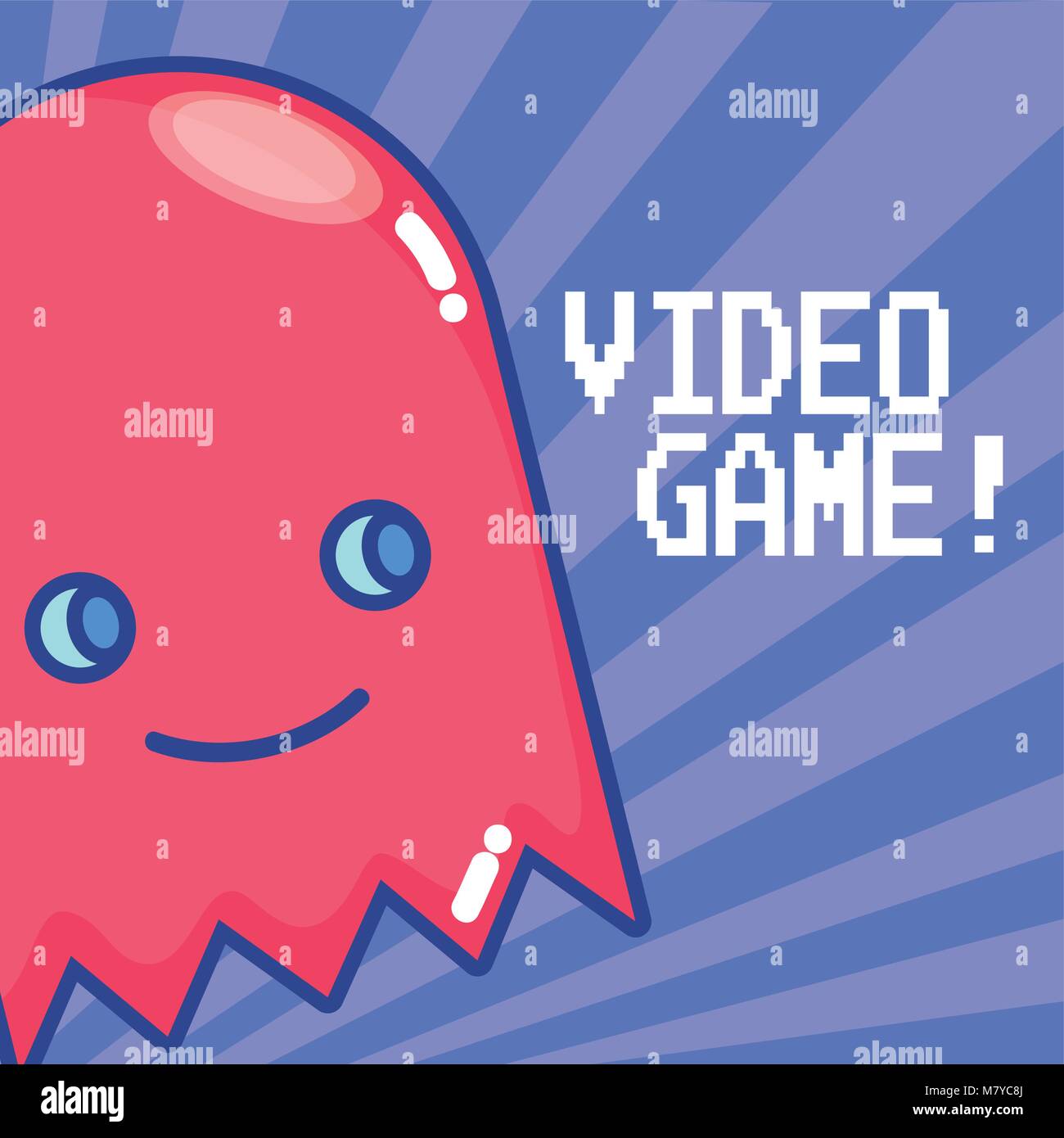 Videogame ghost cartoon Stock Vector Image & Art - Alamy