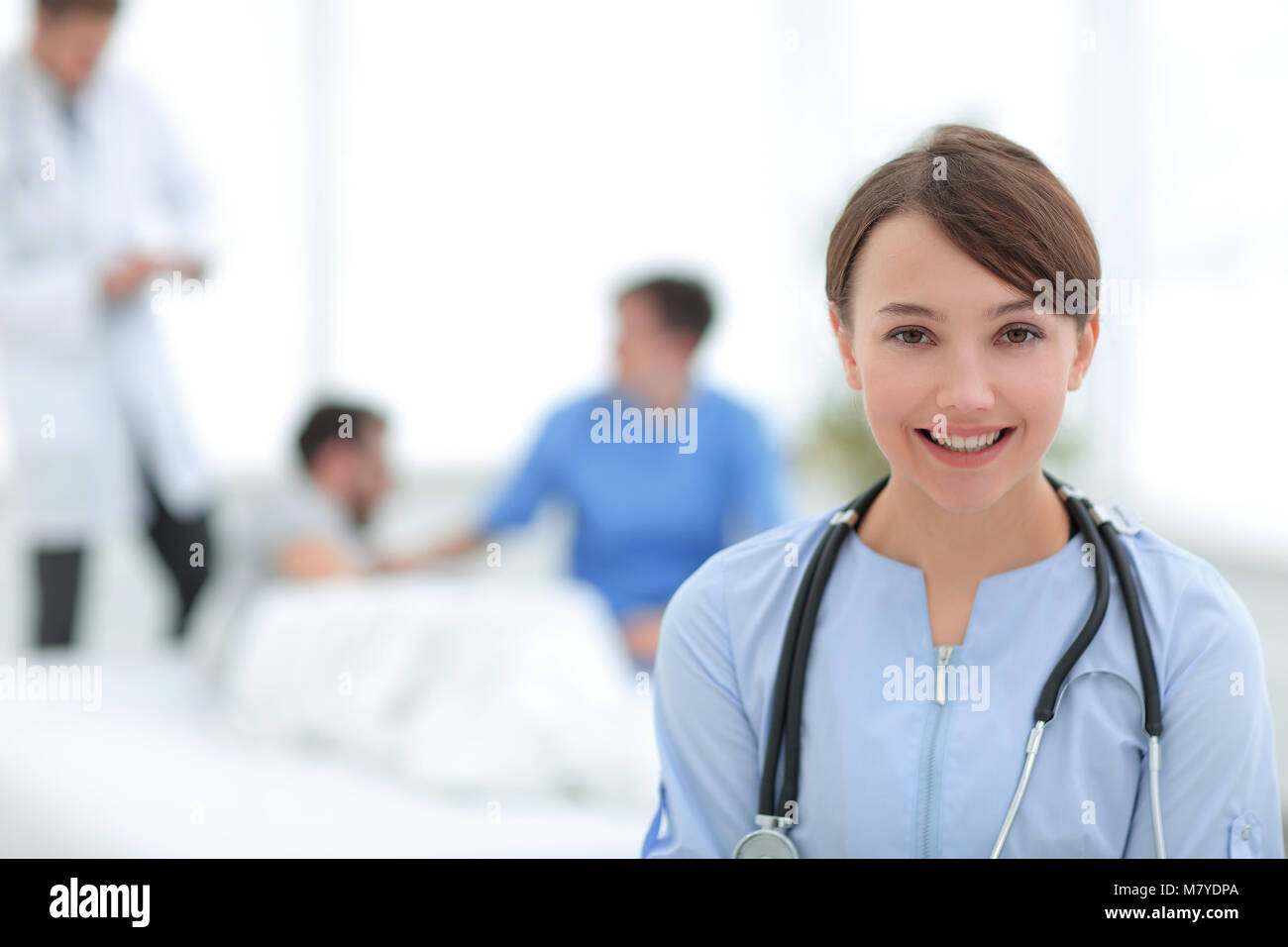 medical worker in medical Center Stock Photo - Alamy