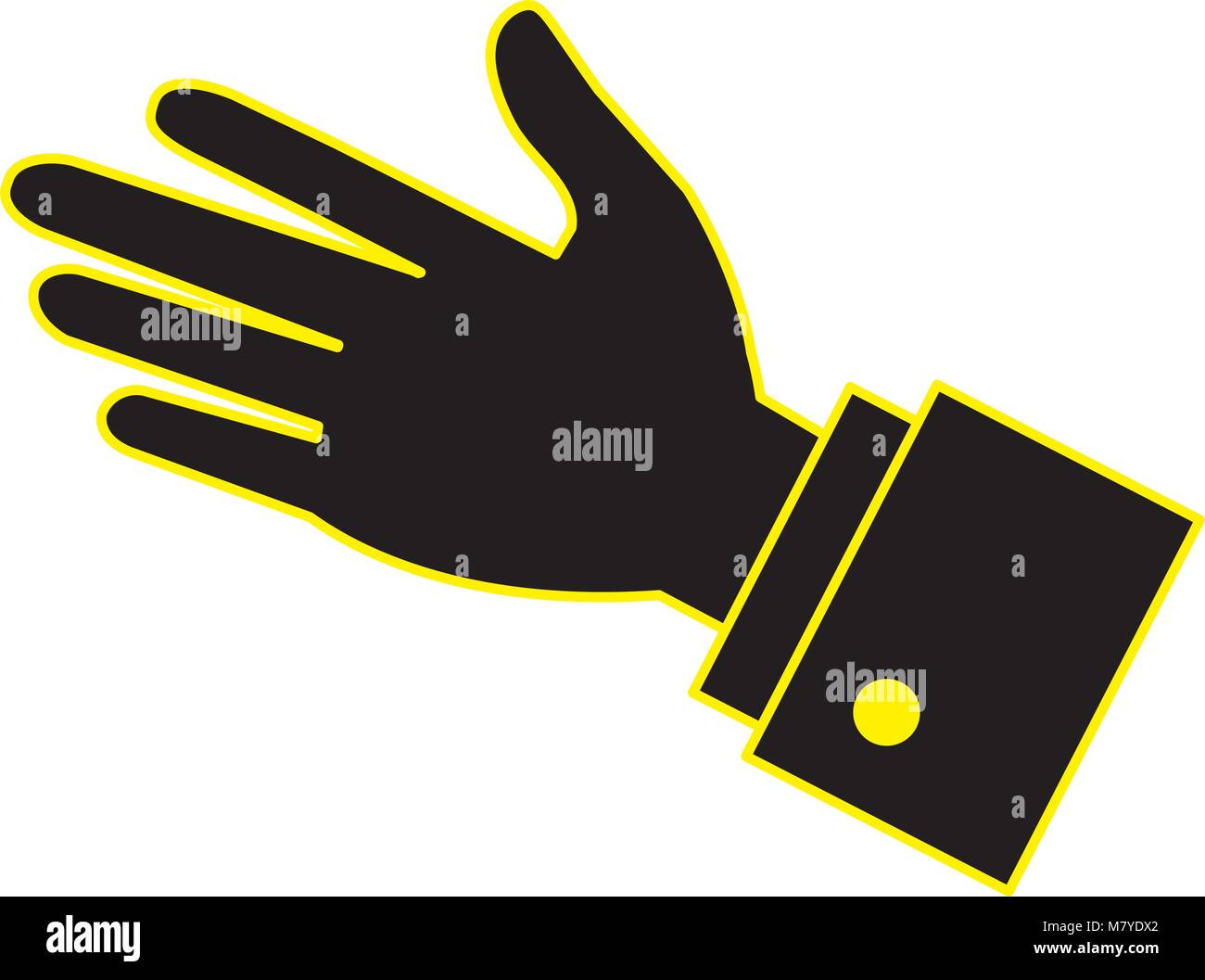 hand human palm icon vector illustration design Stock Vector Image ...