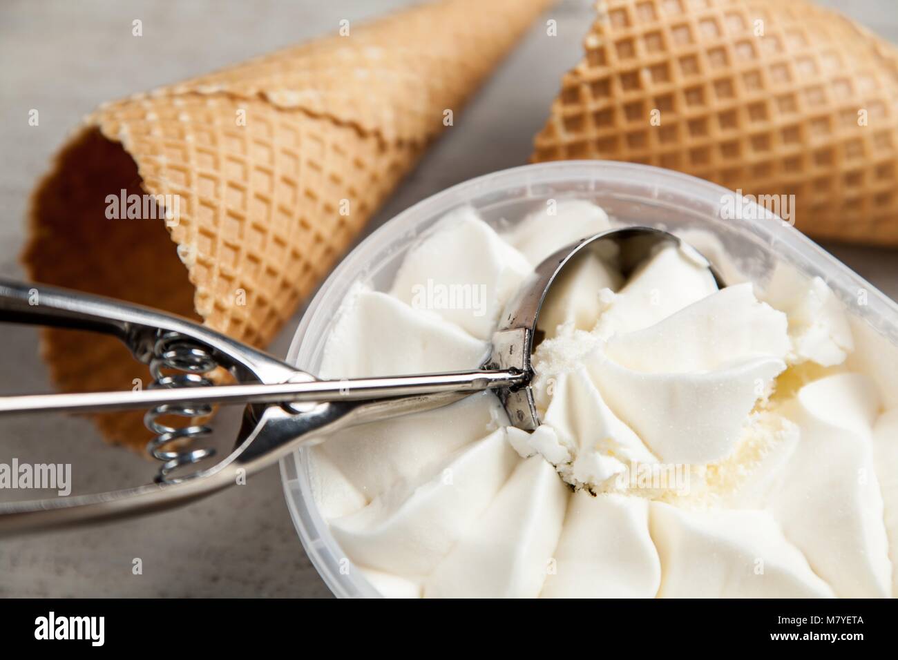Ice cream cone Stock Photo - Alamy