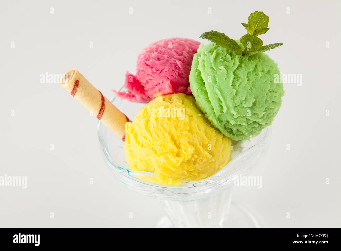 Ice cream vase Stock Photo - Alamy