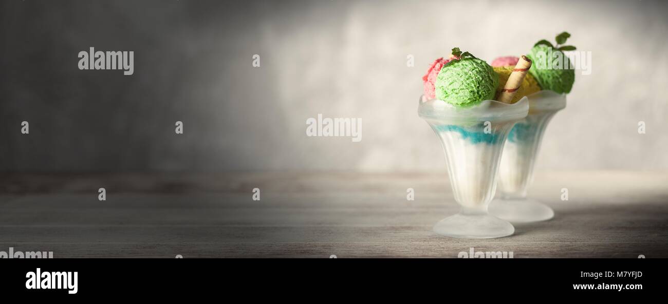 Ice cream vase Stock Photo - Alamy