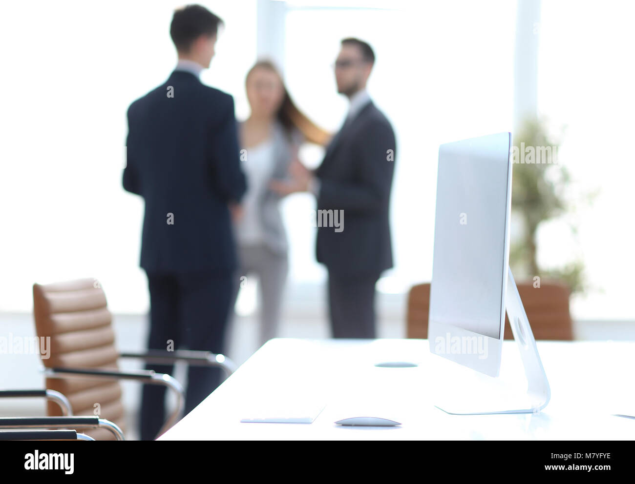 blurred image of the office Stock Photo - Alamy