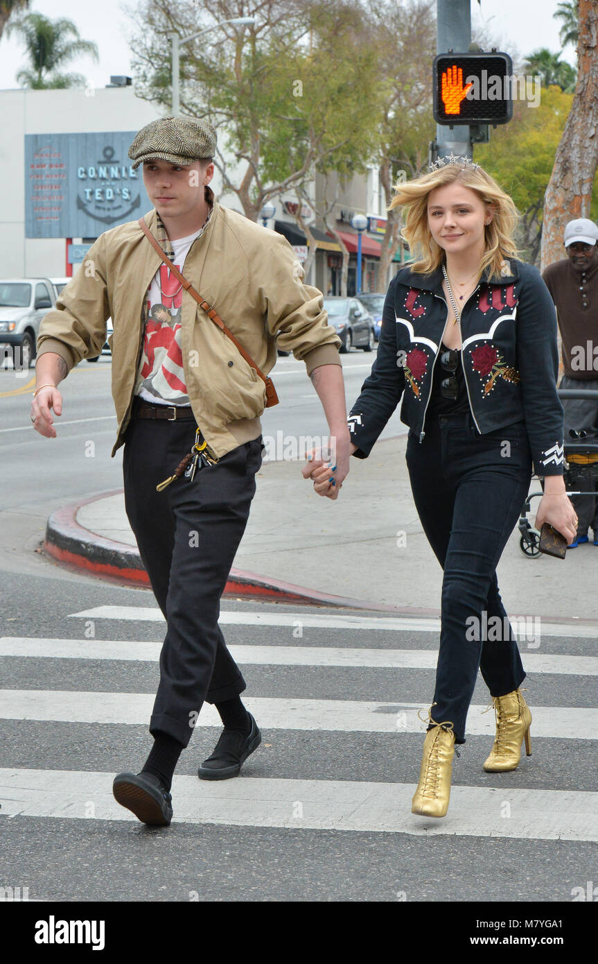 Chloë Grace Moretz enjoys her birthday while holding hands with ...