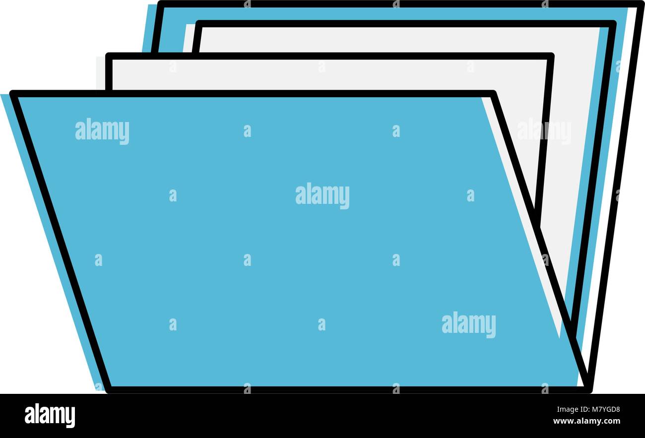 file folder isolated icon vector illustration design Stock Vector Image & Art - Alamy