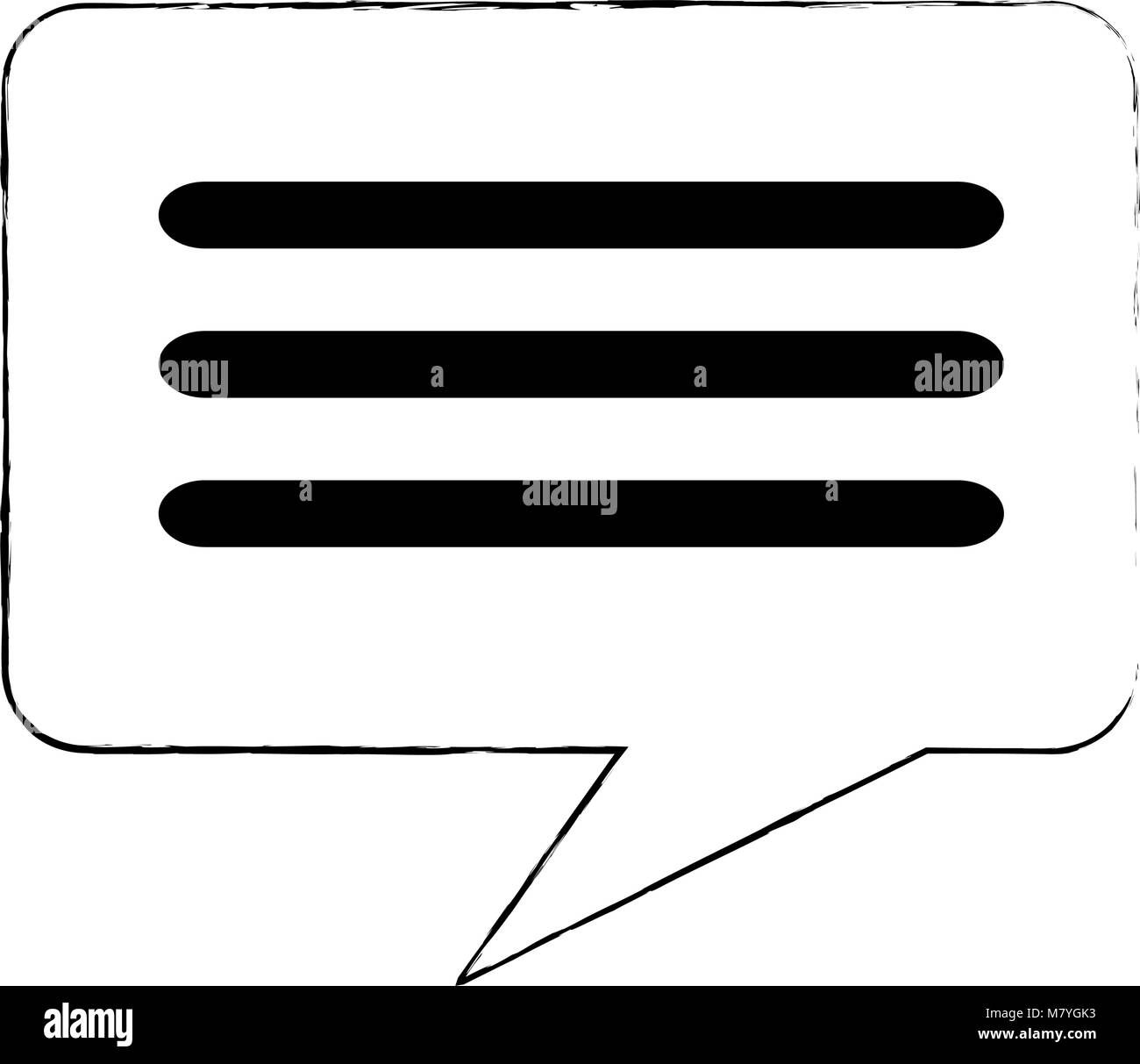 Spech vector vectors Black and White Stock Photos & Images - Alamy