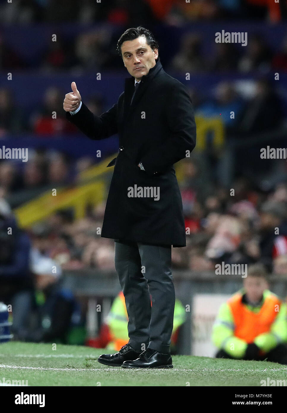 Sevilla manager vincenzo montella hi-res stock photography and images ...
