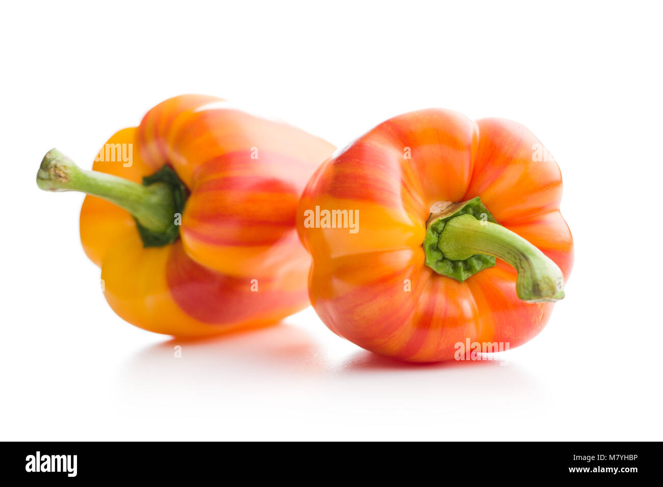 Fresh cut bell peppers Cut Out Stock Images & Pictures - Alamy