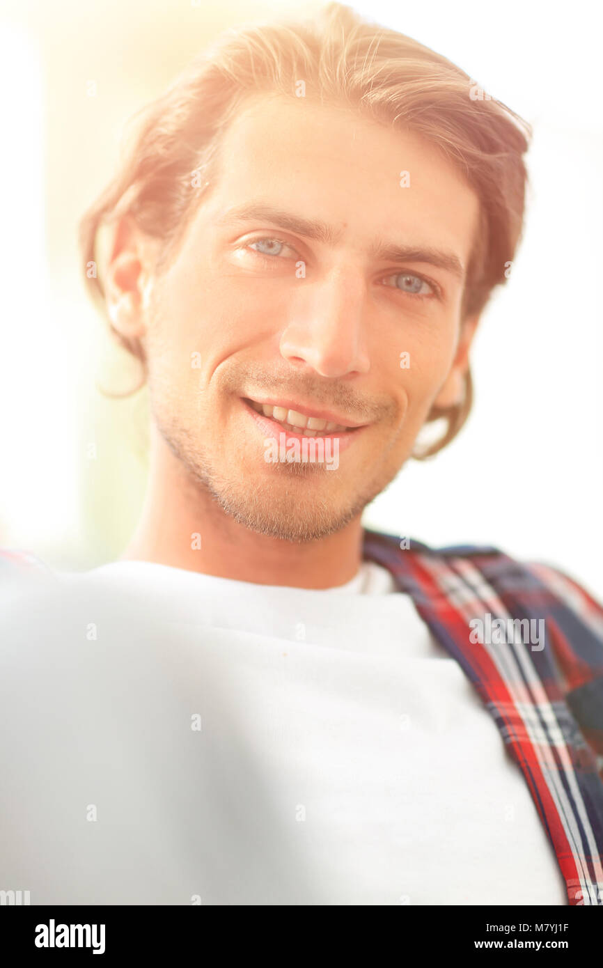 portrait. a successful modern guy Stock Photo - Alamy