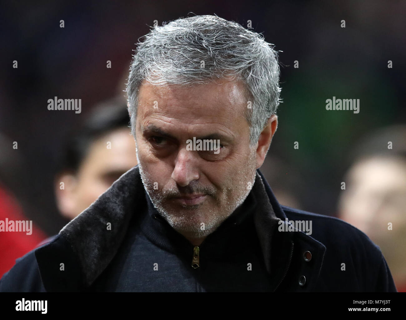 Manchester United manager Jose Mourinho during the UEFA Champions ...